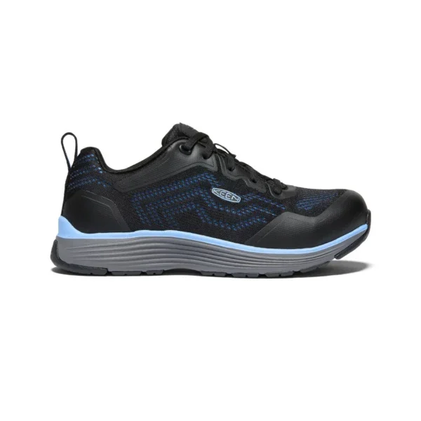 Keen 1025571 Women's Sparta 2 Airy Blue/Black Aluminum Toe Work Shoe ...