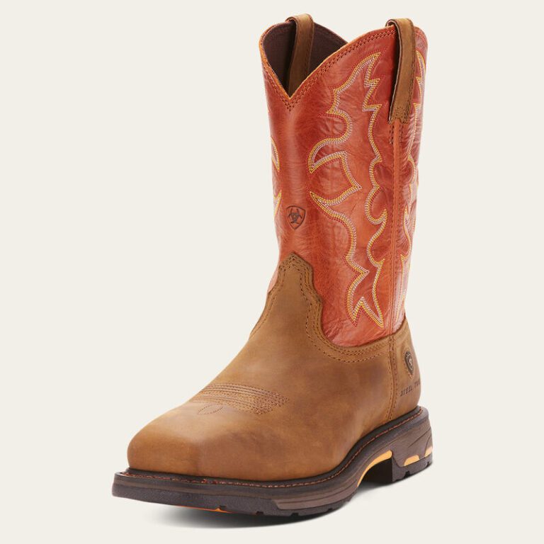 Ariat 10006961 Work Hog Wide Square Toe Steel Toe Work Boot | Work Boot ...