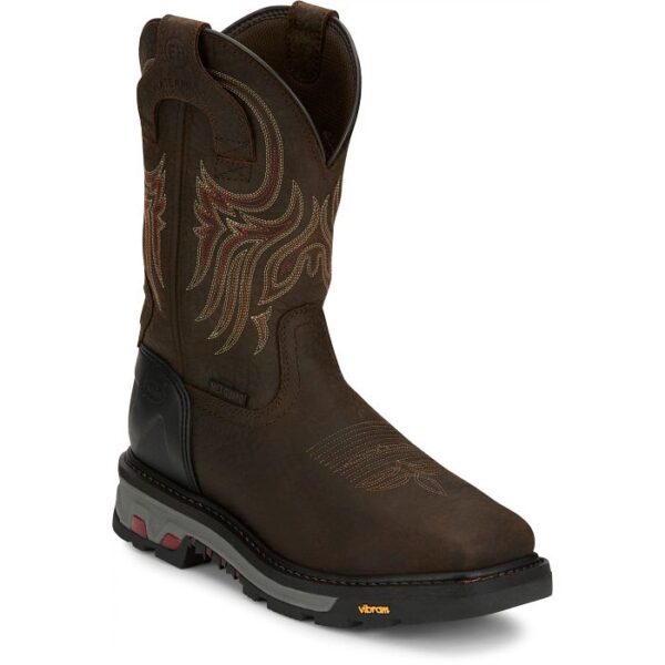 Justin WK2112 11" Driscoll Internal Met-Guard Steel Toe Work Boot ...
